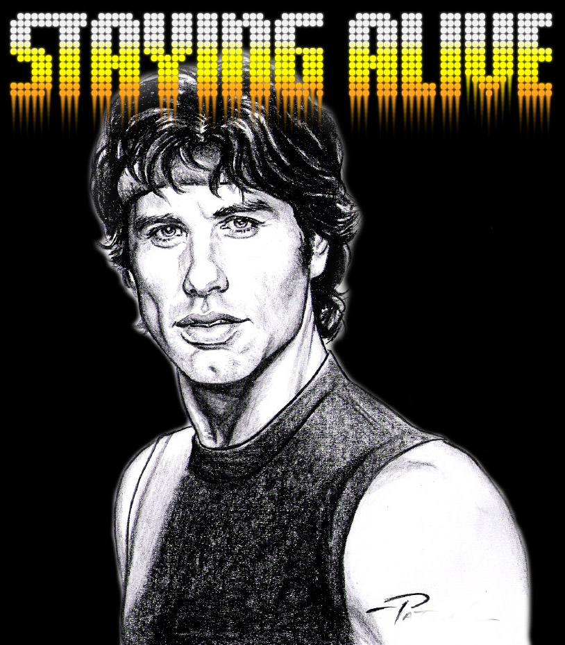patart: JOHN TRAVOLTA AS TONY MANERO "STAYING ALIVE"