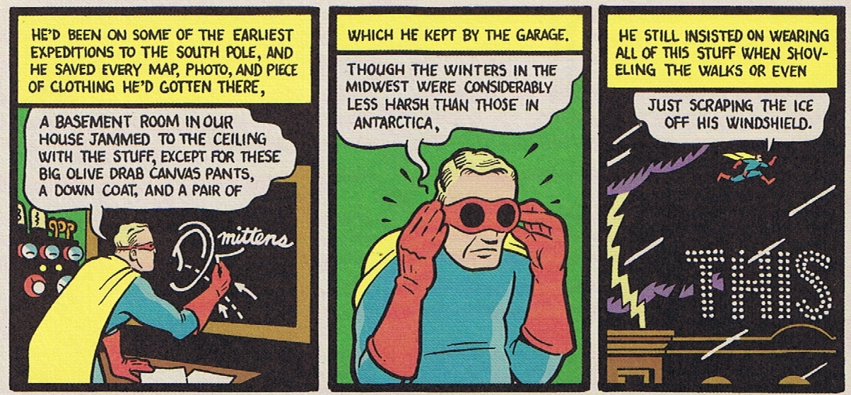 The Great Comic Book Heroes: Chris Ware’s “Thrilling Adventure Stories”