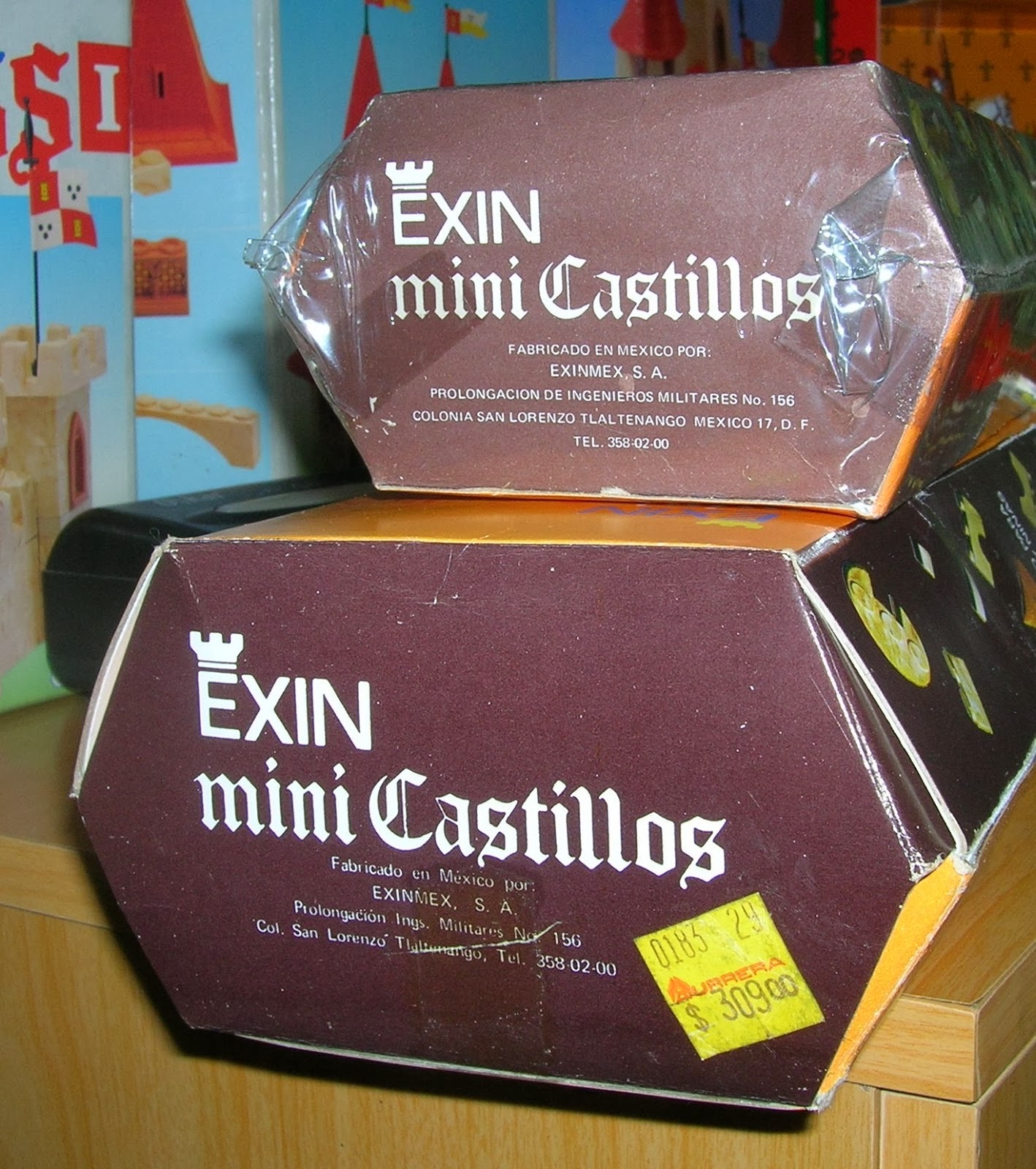 EXIN CASTILLOS ¡ EL JUGUETE QUE HACE HISTORIA ! ... para construir mil ...
