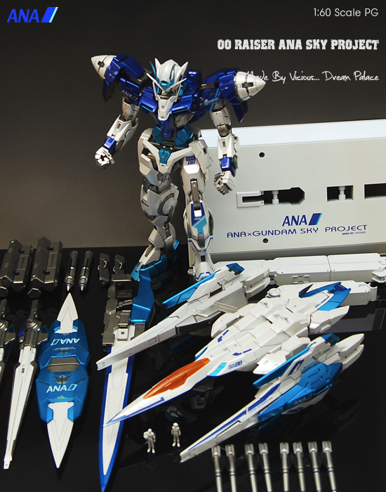 PG 1/60 00 Raiser ANA Skyline project - Painted Build