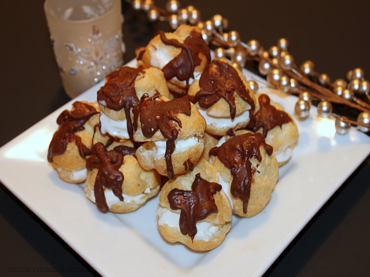 Profiteroles - Receitas e Sabores do Mundo