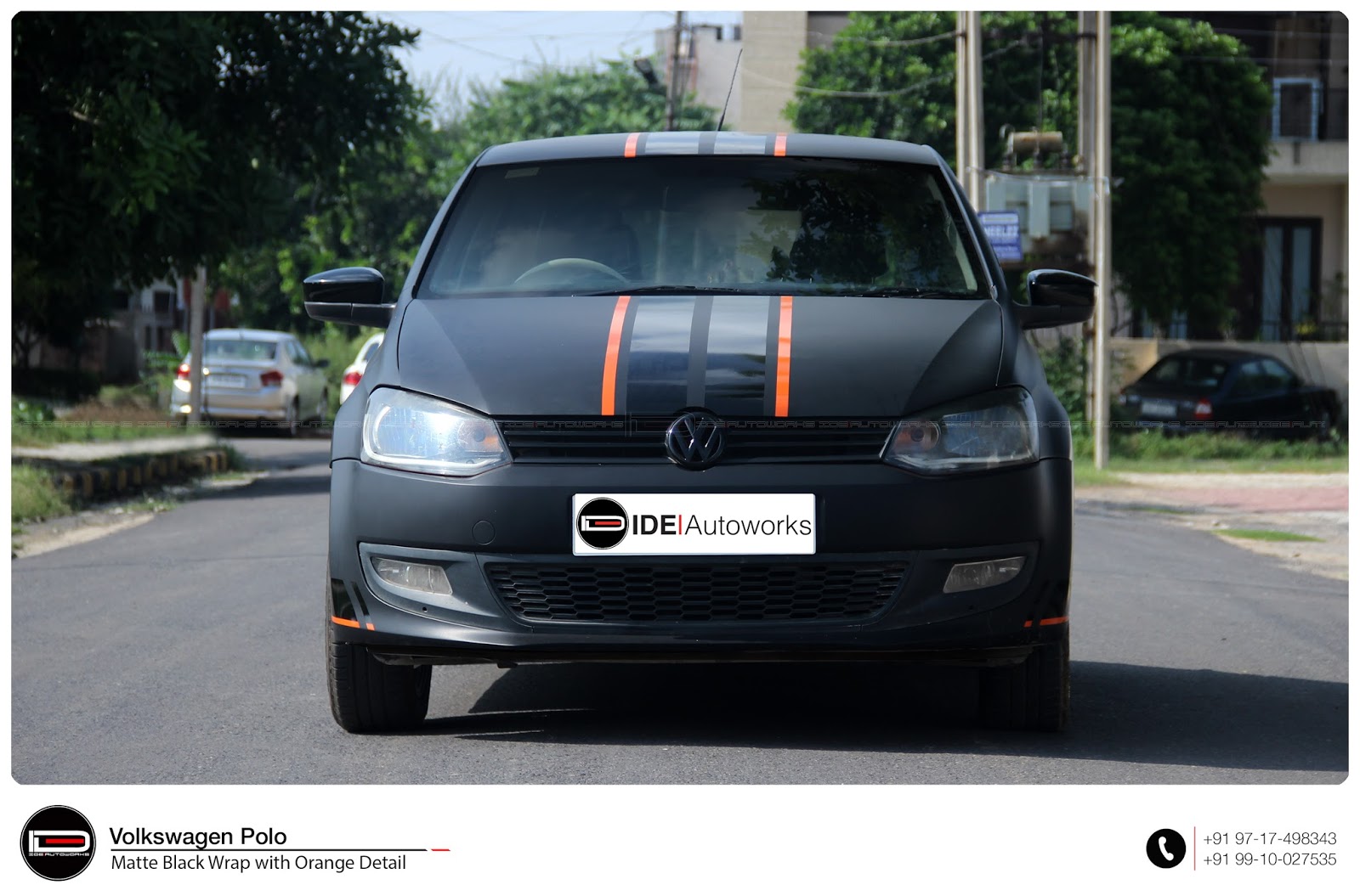 VW Polo - Matte Black | IDE Autoworks