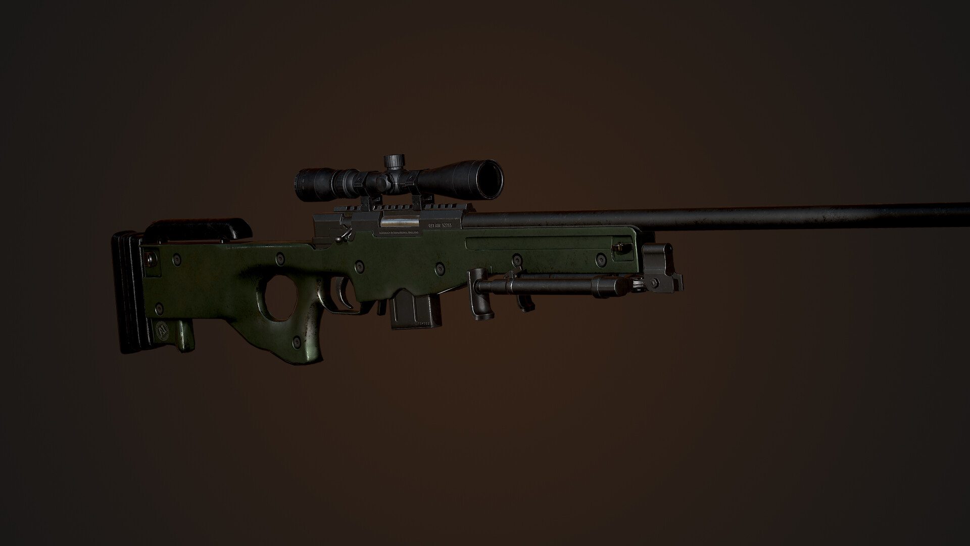 Accuracy International AWM (Arctic Warfare Magnum/AI-Arctic Warfare ...