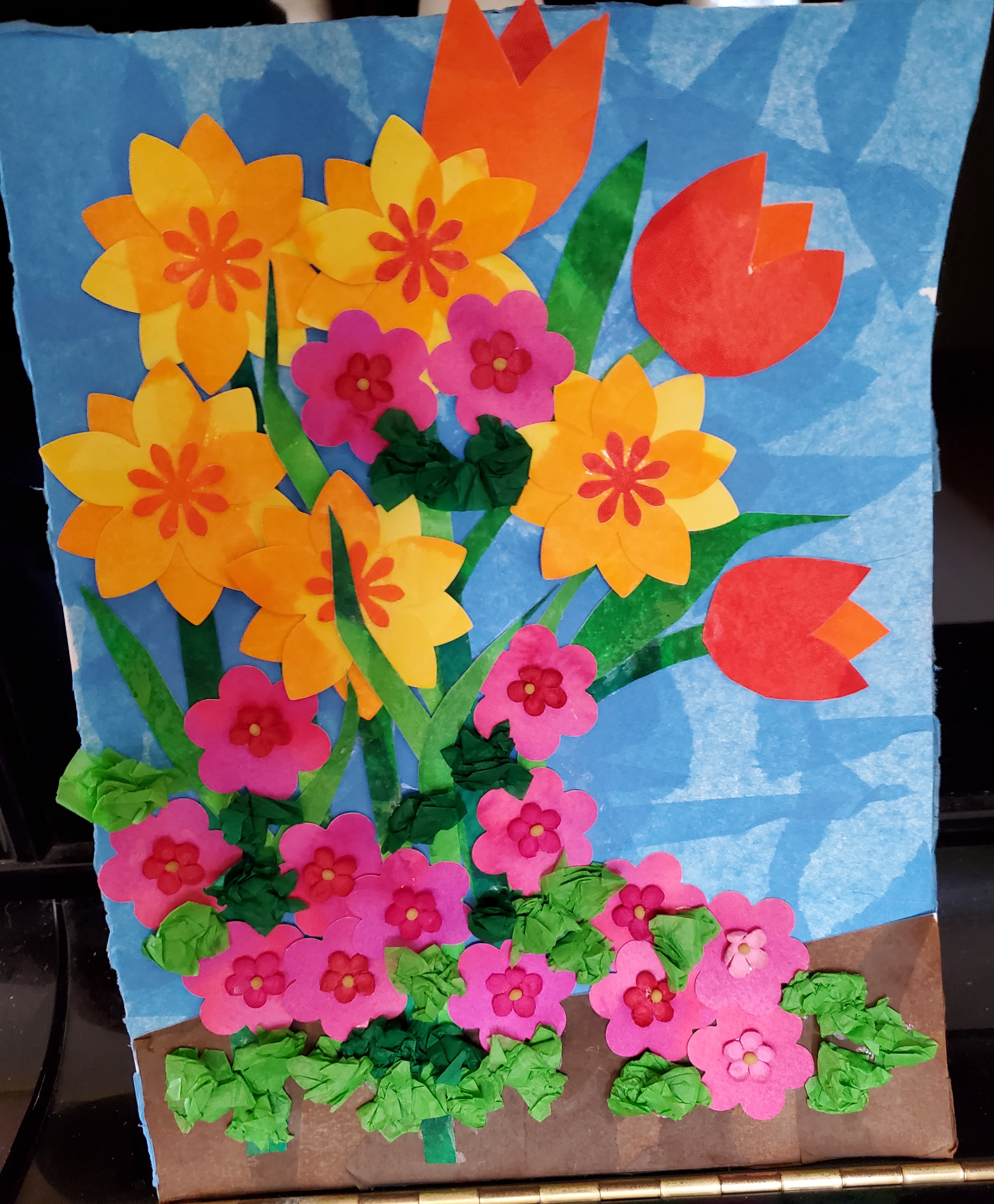Changing the World Through Children: Tissue Paper Art with Kids