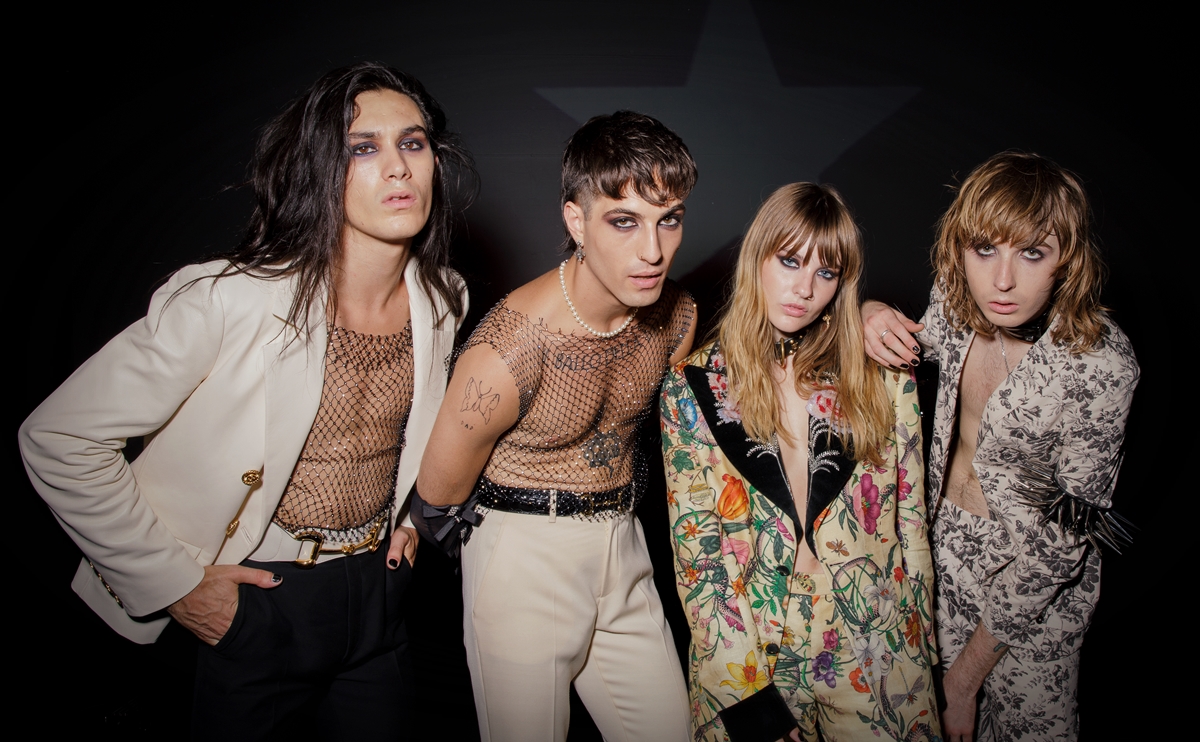 Maneskin Banda Italiana De Rock Ocupa A Primeira Posição No Spotify