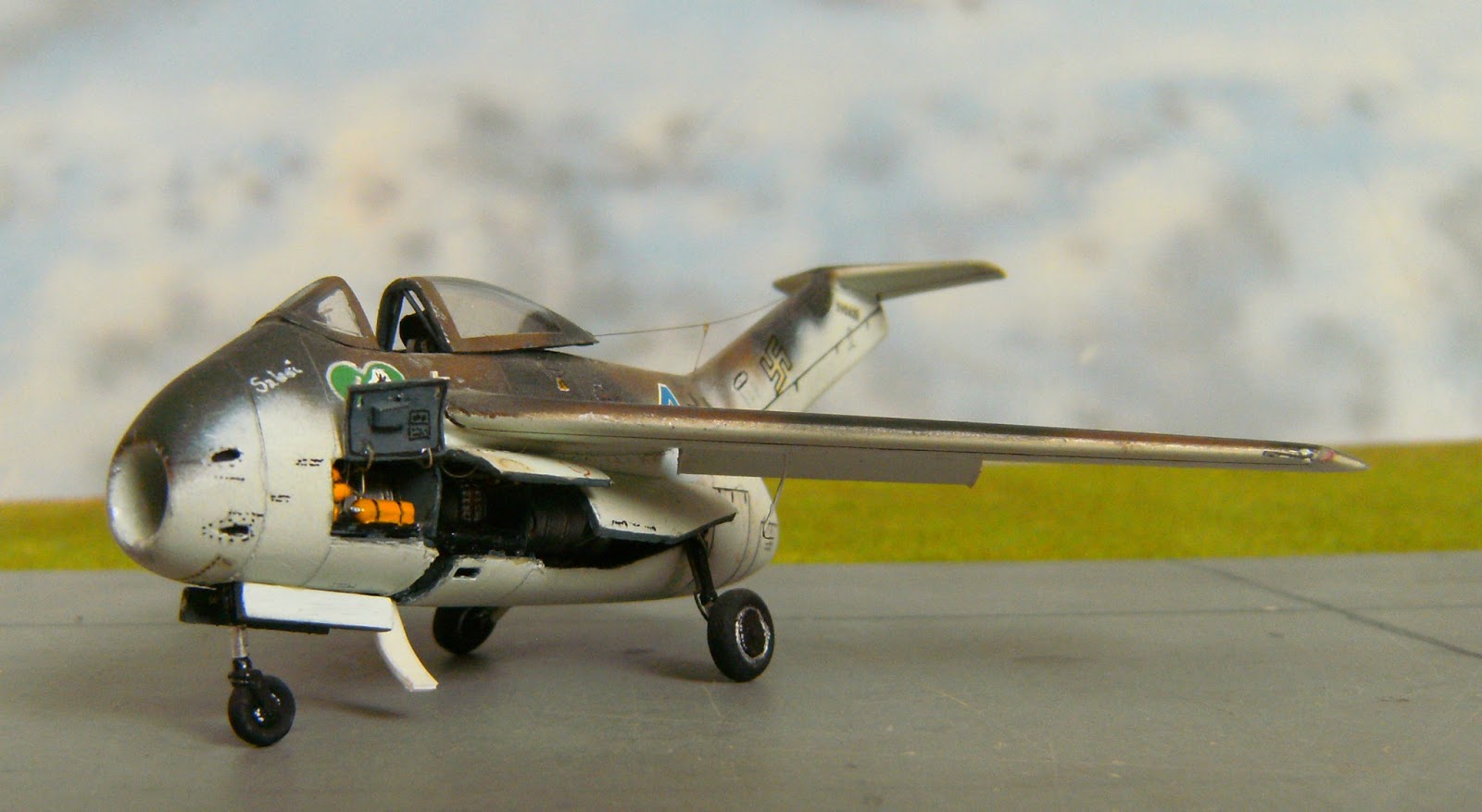 Happyscale-Modellbau: Focke Wulf Ta 183 Huckebein - PM models 1/72