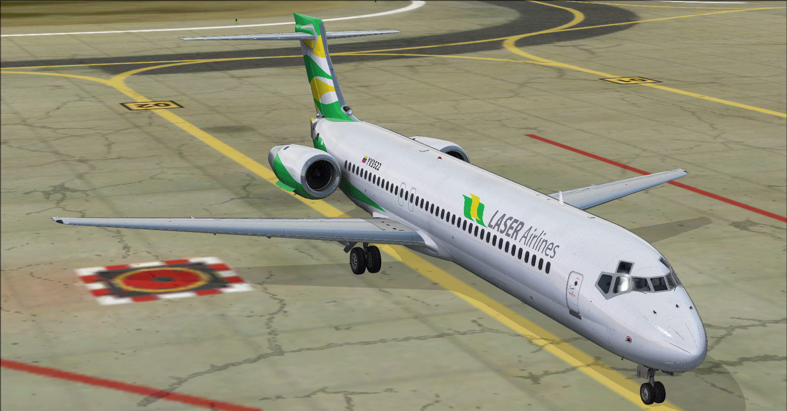 [FSX/P3D] TFDi Design Boeing 717 Laser Airlines YV3522