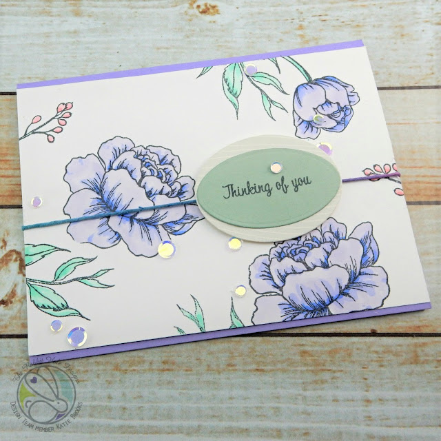 KB Stamps: The Rabbit Hole Designs- Peonies