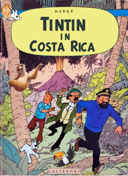 Para Belgas y Ticos: Kuifje in Costa Rica, deel 4 / Tintín en Costa ...