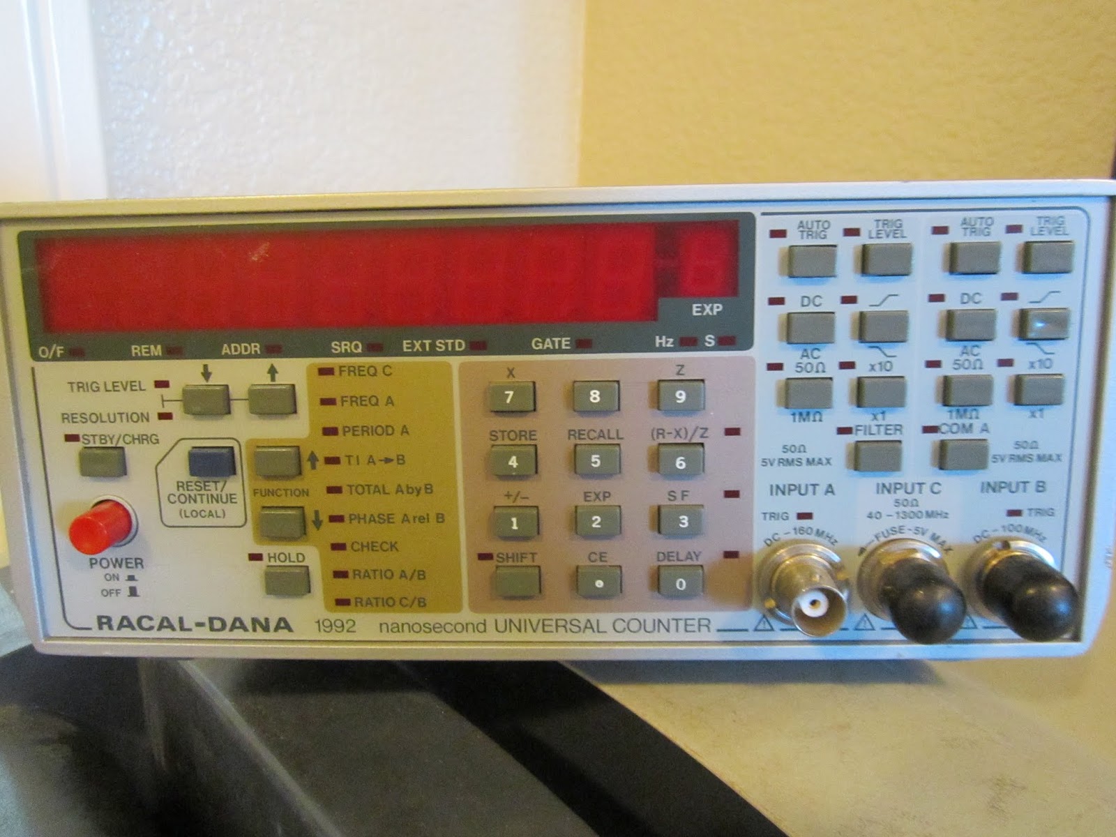 Racal-Dana 1992 nanosecond Universal Counter - Panatron Inc.