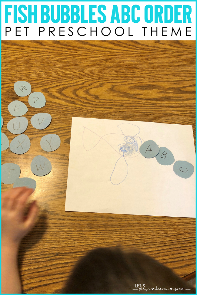 Pet Themed Preschool Activities | Lets Play.Learn.Grow