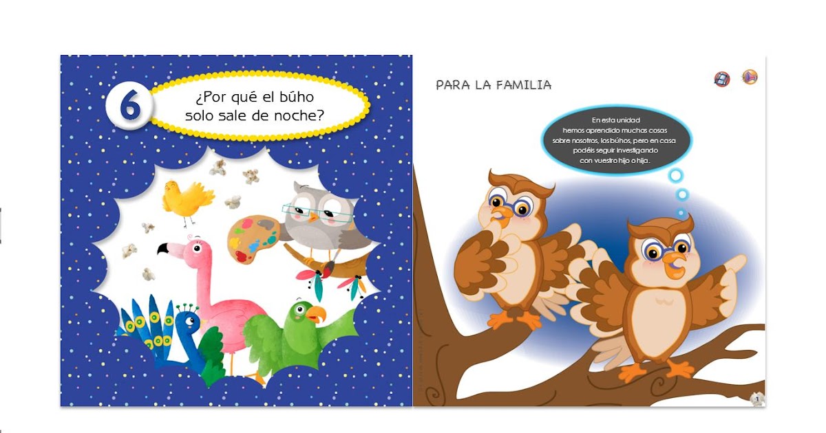 LECTURA DEL CUENTO: POR QUÉ EL BÚHO SOLO SALE DE NOCHE?