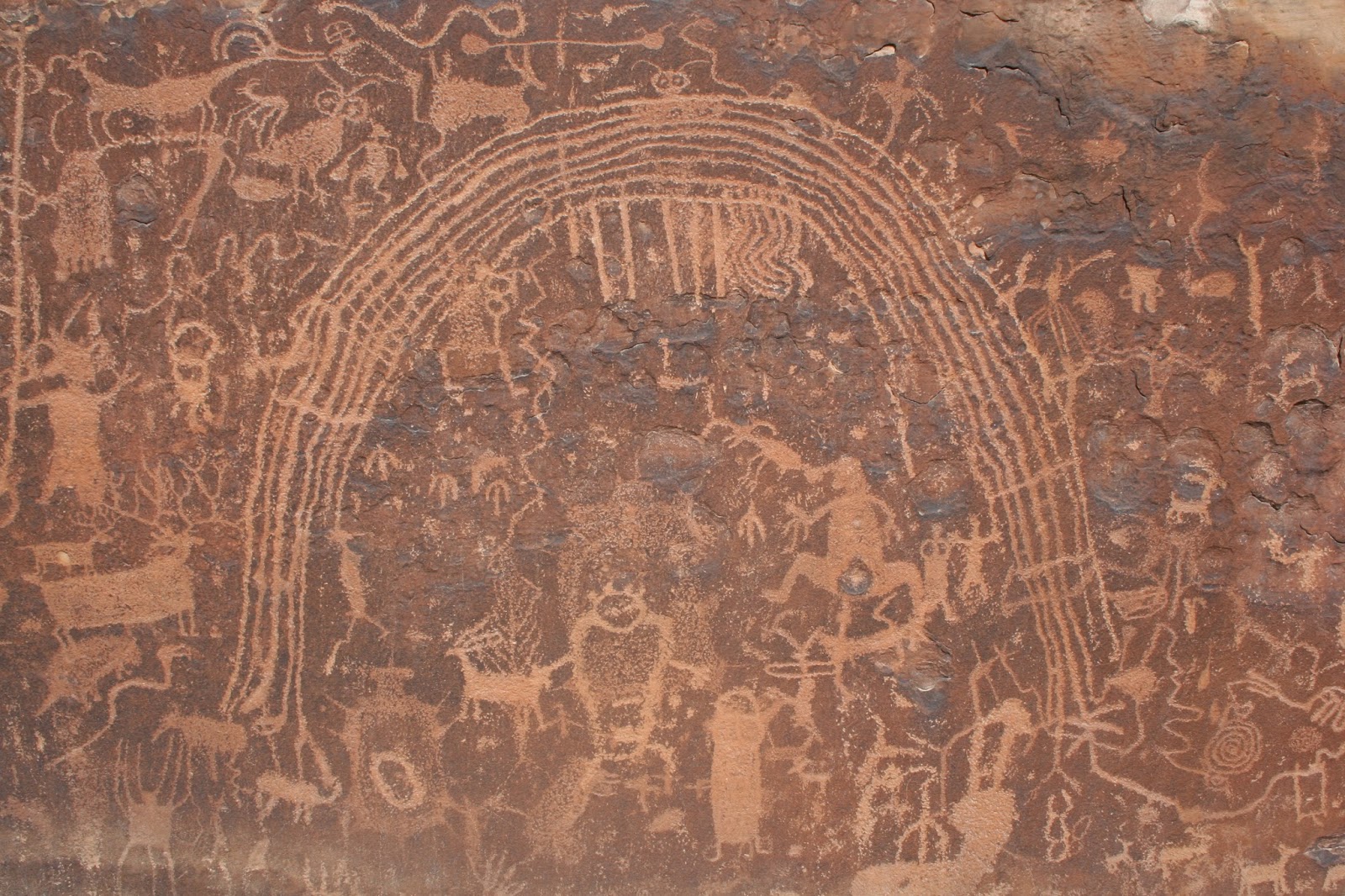 Utah Pictographs, Petroglyphs and Rock Art: Rochester Creek