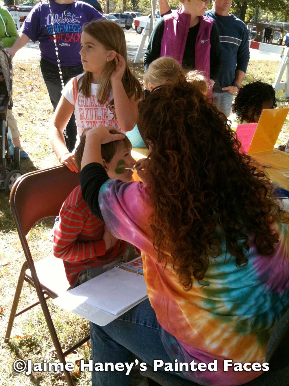 artsyfartsyme: My first Face Painting gig!