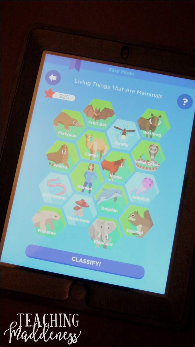 Classify App {Plants & Animals} - Owl-ways Be Inspired