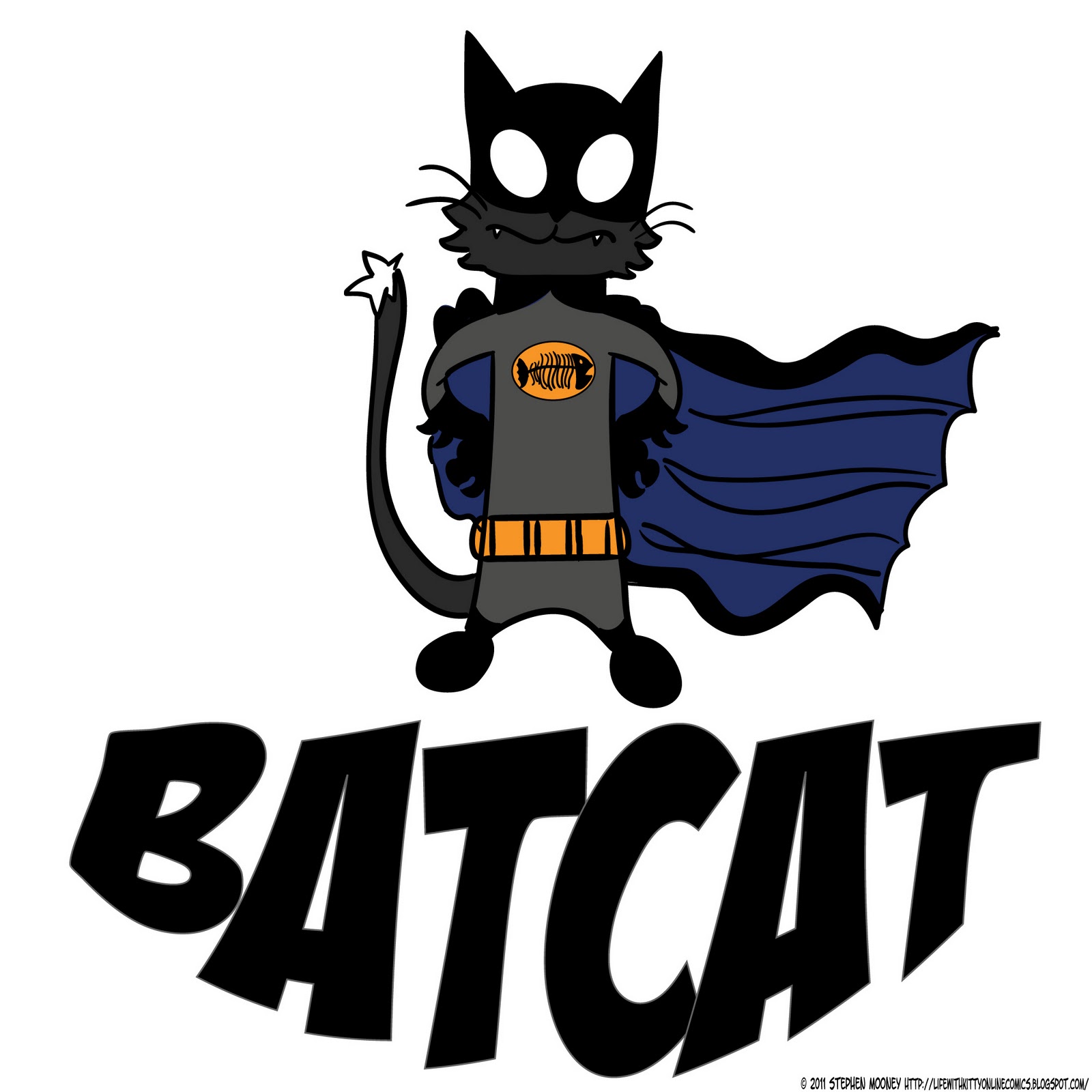 Stephen Mooney Jr Art Blog: BatCat