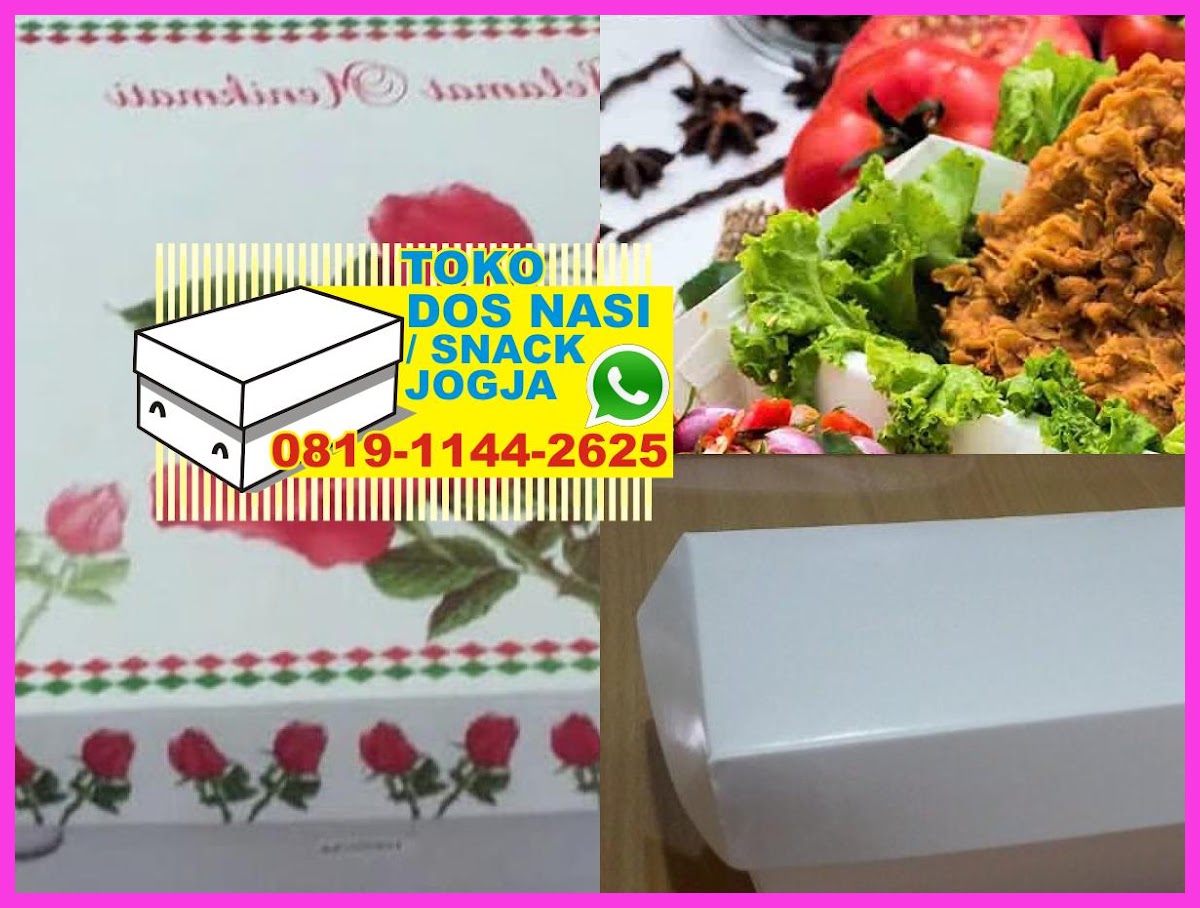 cetak kotak nasi di bandar jogja – Ö819 1144 2625 [wa] Harga Dos Jogja ...