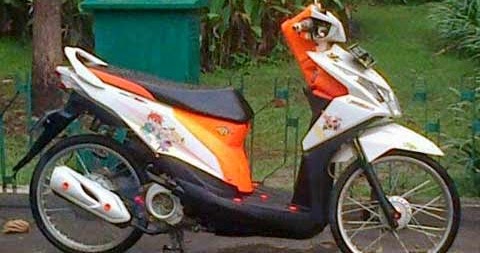 Gambar Foto Modifikasi Motor Honda Beat F1 Modif Terbaru 2018