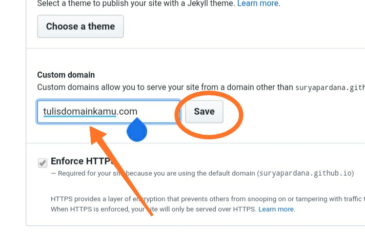 Cara Custom Domain di Github Pages - Ganinfoo