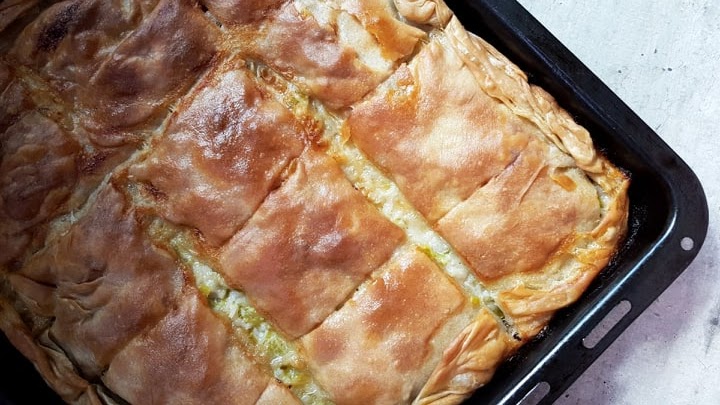 Byrek me presh sipas mami Likës. | BonBon Taste