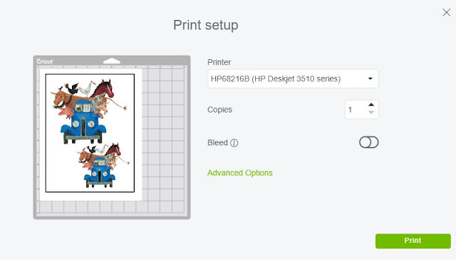 Fields Of Heather: Print Then Cut with Cricut