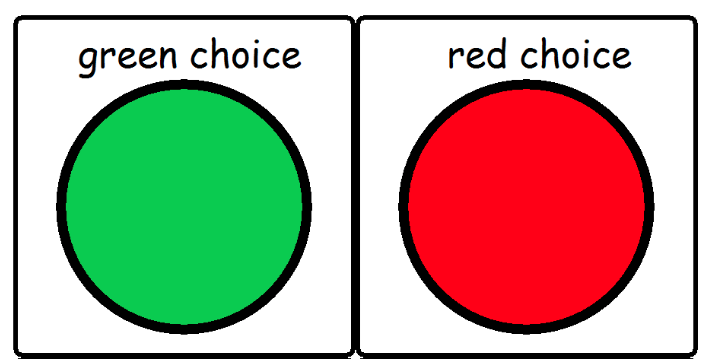 Green and Red Choices