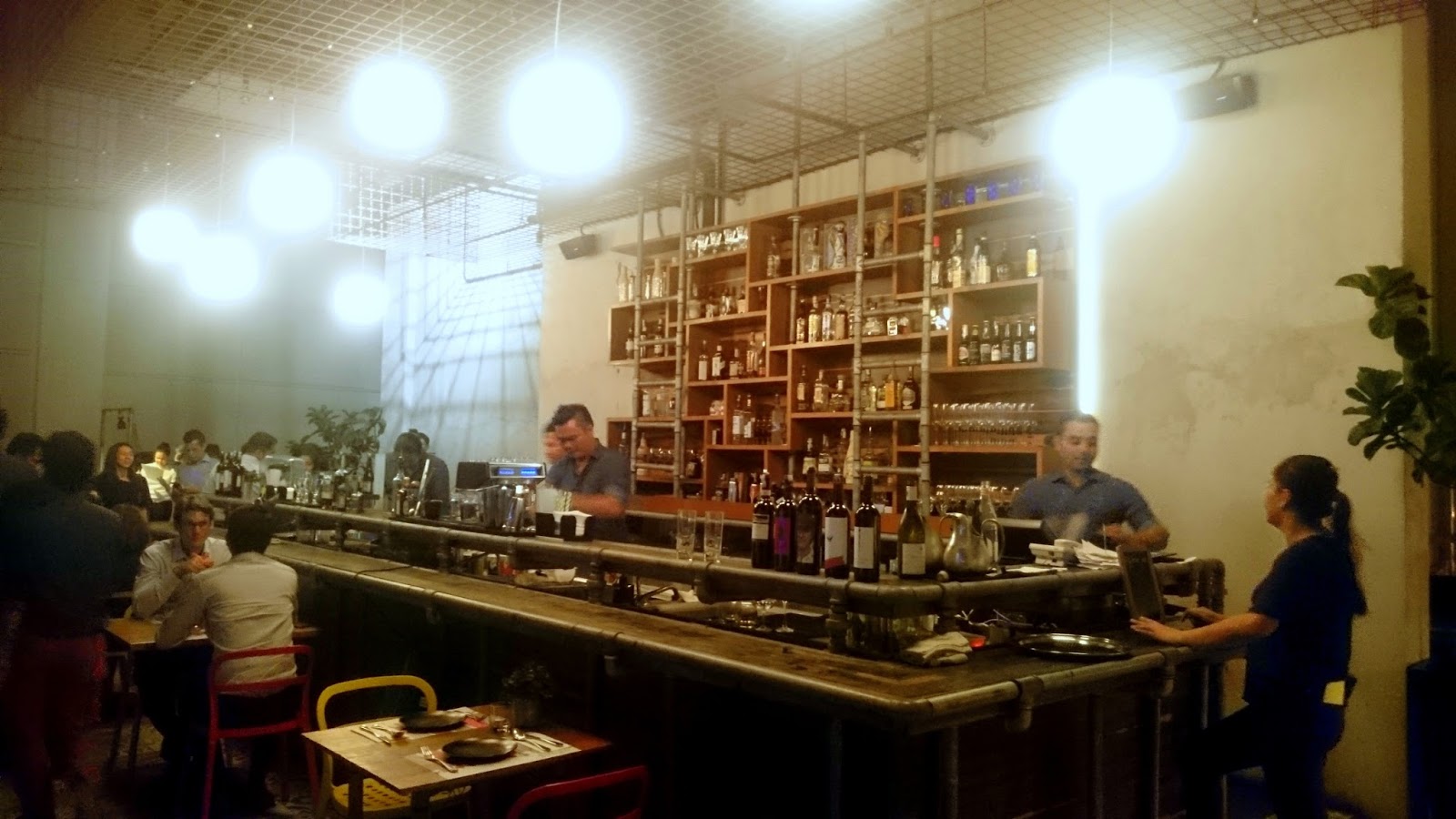 Angeltini: Cantaloupe, Claret & Fuego Bars @ Troika Sky Dining