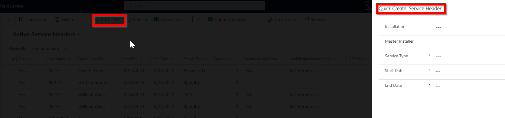 Dynamics Crm Open Quick Create Form From Home Page Ribbon Button