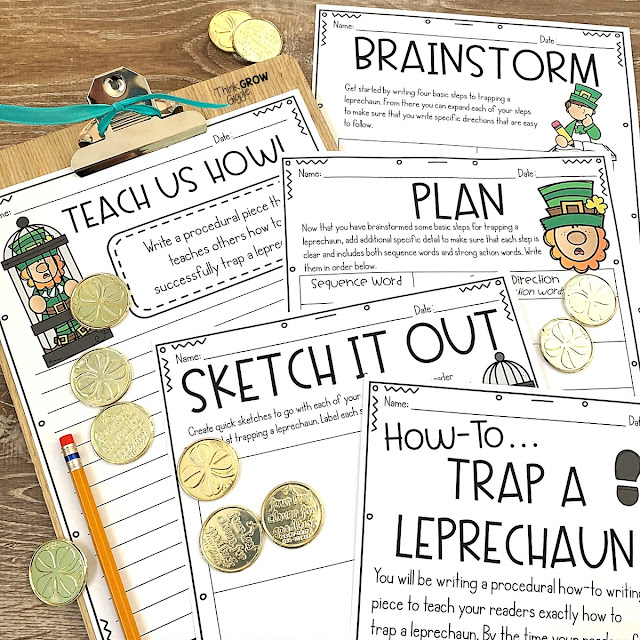 6 St. Patrick's Day Activities for Upper Elementary - Think Grow Giggle