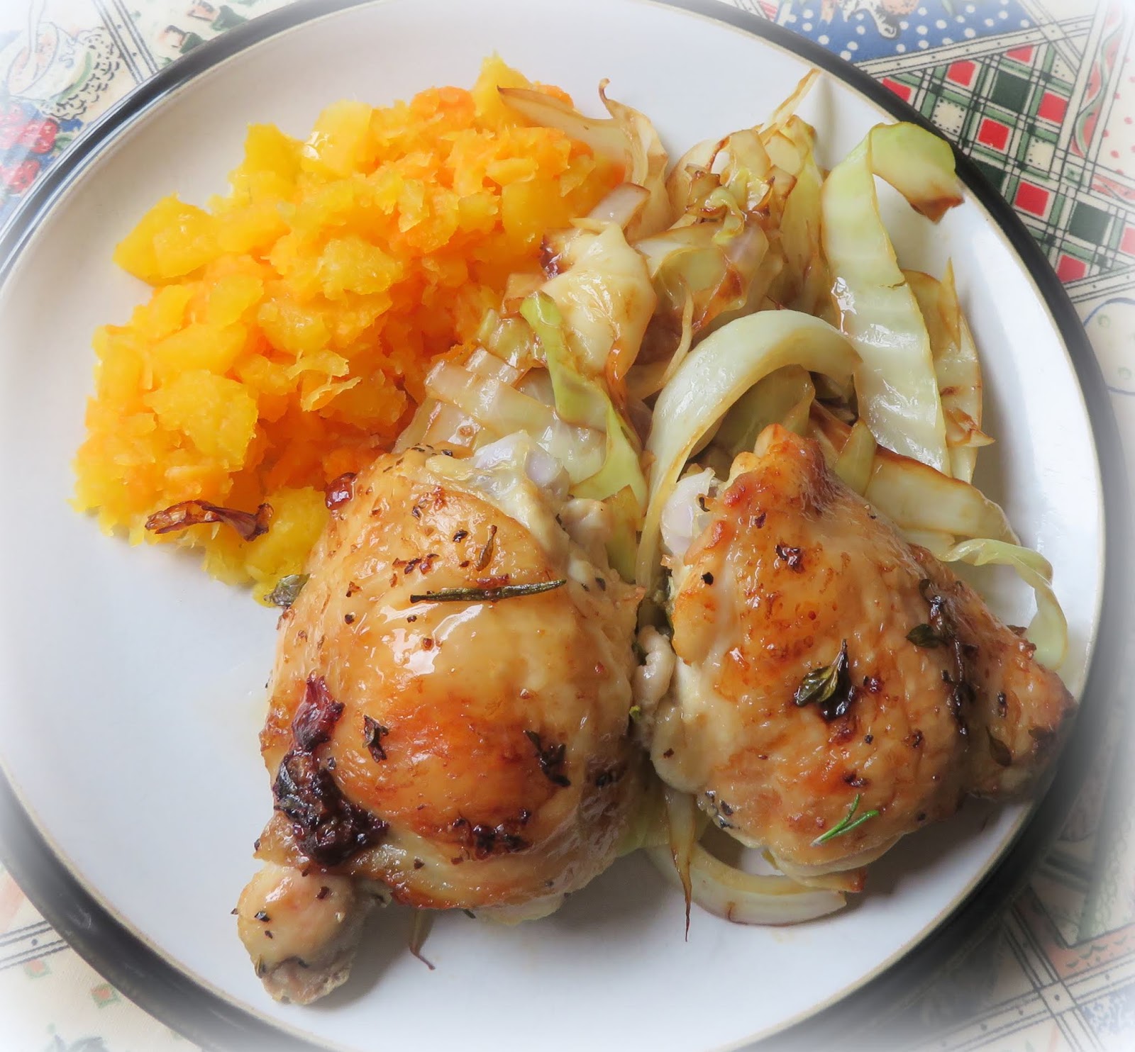 Lemon & Herb Roasted Chicken Thighs | The English Kitchen