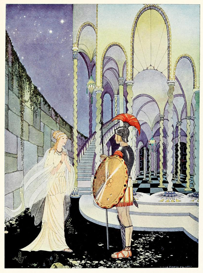 Anemone: Virginia Frances Sterrett - Tanglewood Tales illustrations