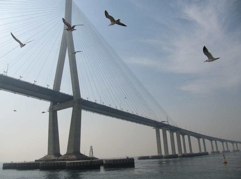 Man Made Structures: Incheon Bridge, South Korea