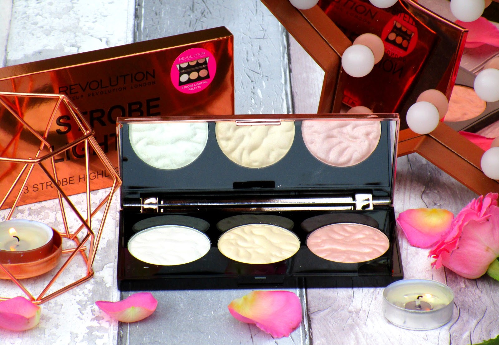 Makeup Revolution Strobe Lighting Palette Review
