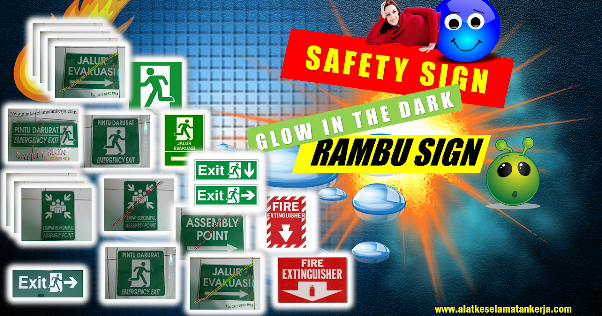 Rambu SafetyProduct Safety | tanda rambu jalan - Lampu Emergency ...