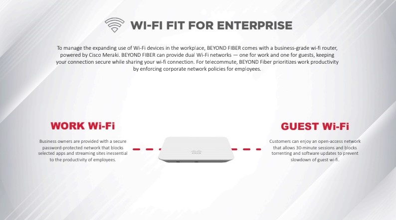 Beyond Fiber: PLDT Enterprise offers newest package with business-grade ...