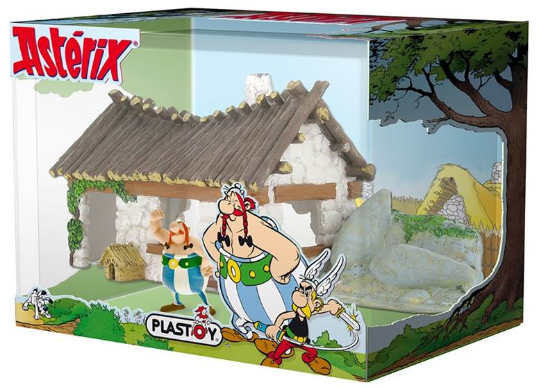 Fumetteria INKiostro Alassio: ASTERIX OBELIX HOUSE WITH FIGURE BOX SET