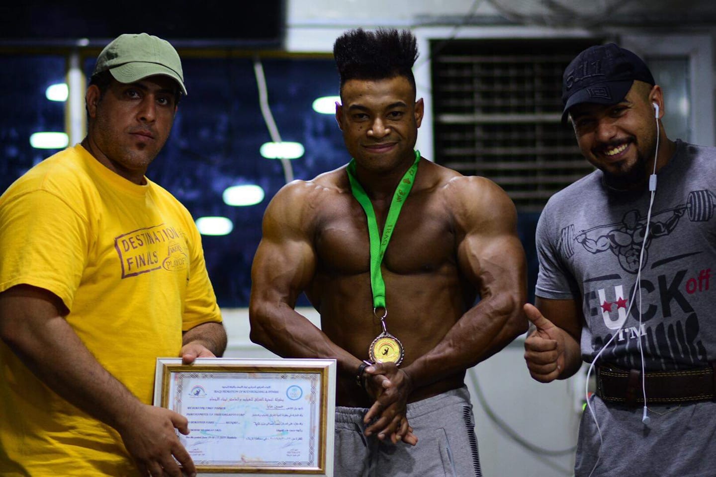 world bodybuilders pictures: iraqi muscles trainer and bodybuilder ali ...