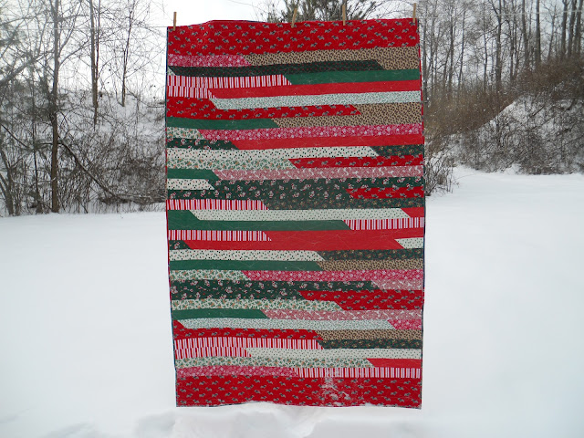 Kathy's Quilting Blog: Jelly Roll 1600 Race Quilt Complete