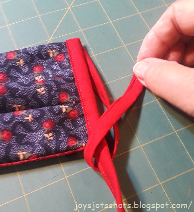 Joy's Jots, Shots & Whatnots: Slip Knot Tie Masks