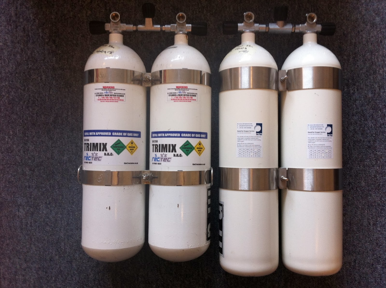 rectotec: HOW TO: SET UP A TWINSET - PART 1: CYLINDERS