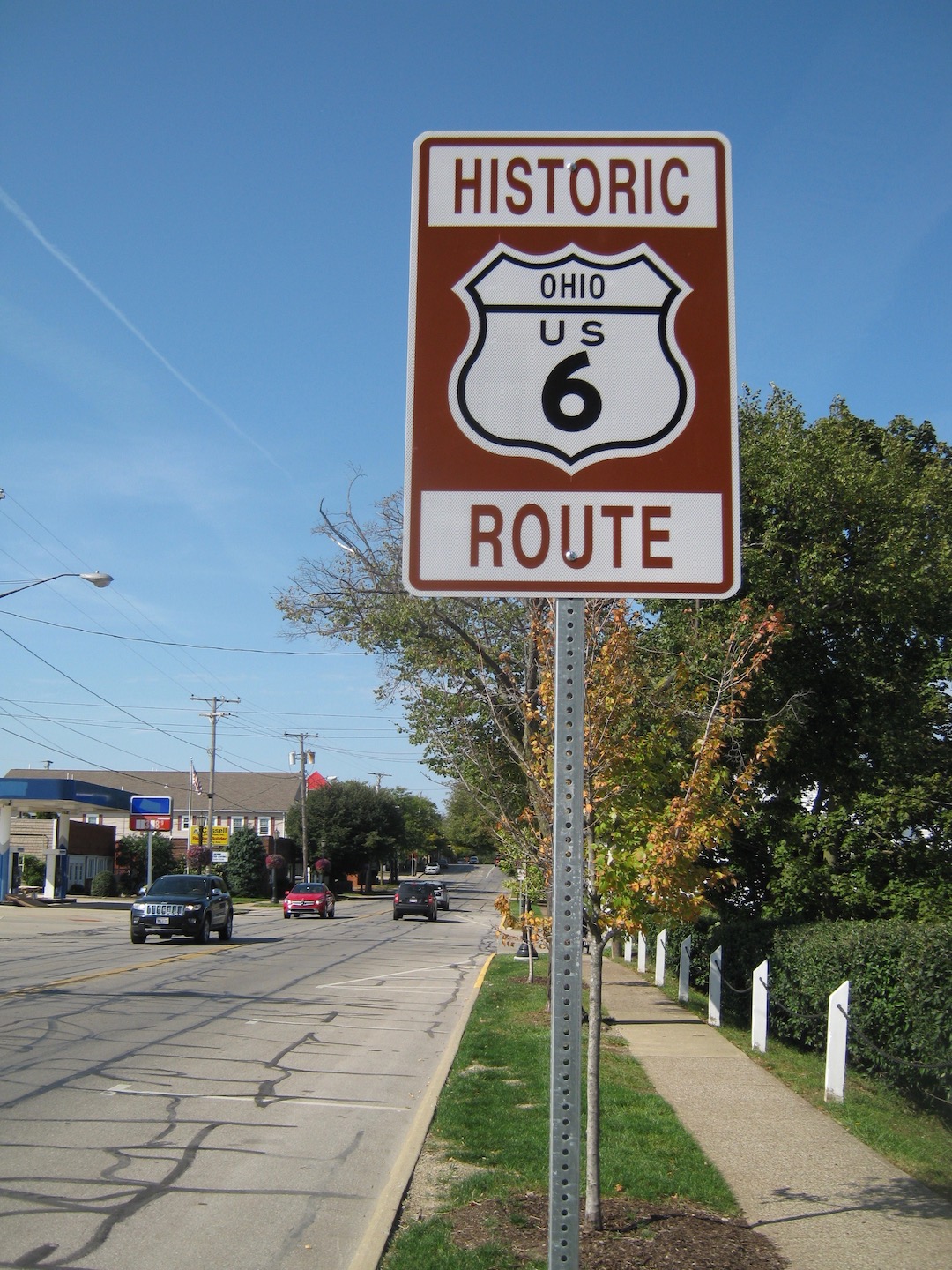 Brady's Bunch of Lorain County Nostalgia: Historic U. S. 6 Route Sign ...