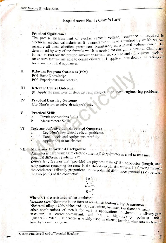 Ohms Law Practical Answers First Year Diploma Msbte Manuals Answers ohms-law-practical-answers-first-year-diploma-msbte-manuals-answers