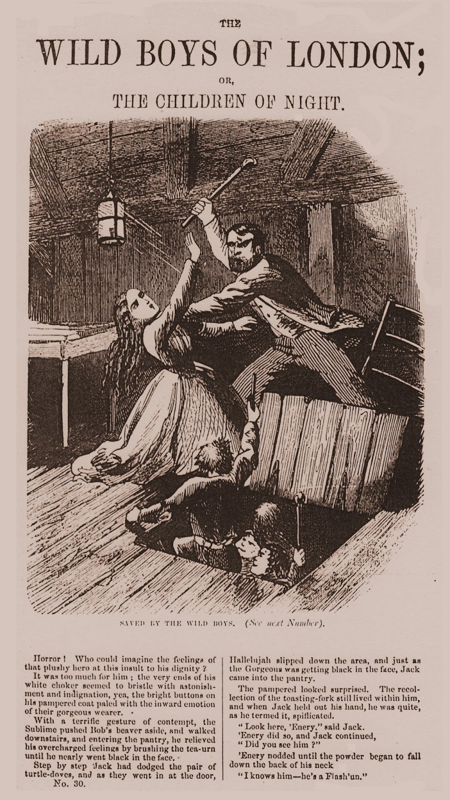Yesterday's Papers Archive: The Wild Boys of London; or, the Children ...