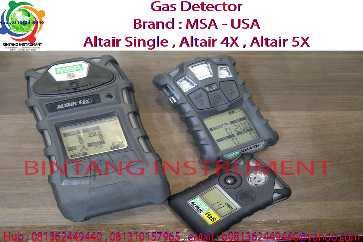 .: 081362449440 Jual Multi Gas Detector MSA Altair 5X . Gas Detector ...