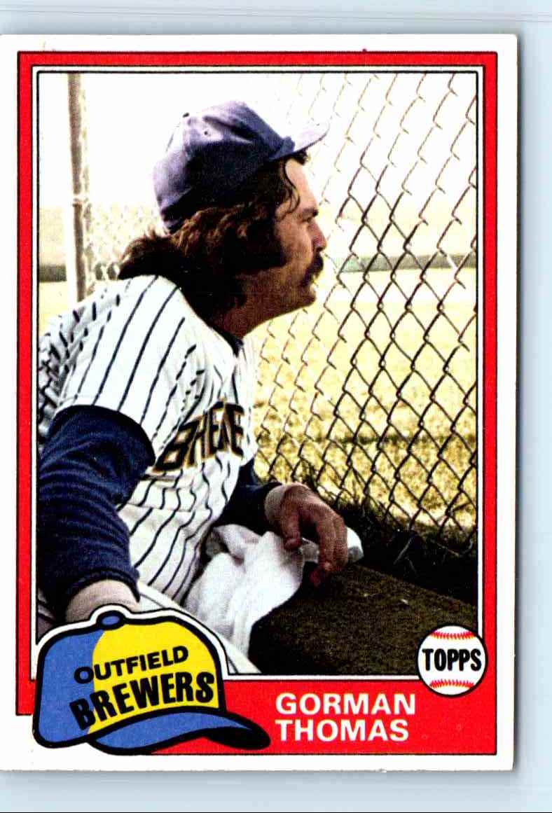 Baseball Cards Come to Life!: 1981 Topps Gorman Thomas