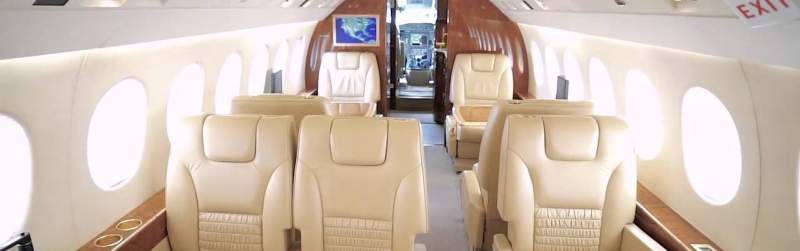 The Falcon 2000ex has got it all great range, speed and cabin size.