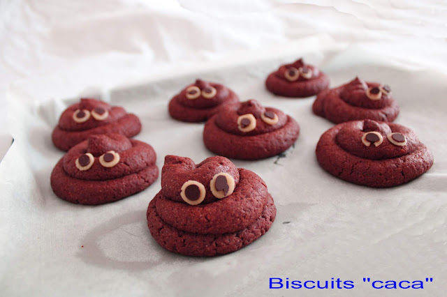 GATEAU GAGA - Love cakes: Biscuits "caca"