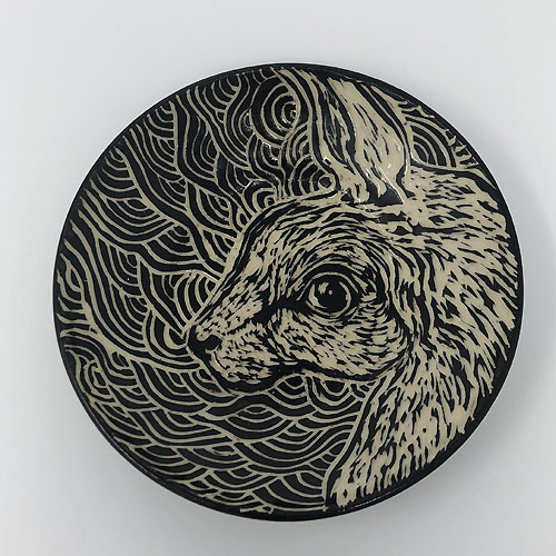 My Owl Barn: Beautiful Sgraffito Pottery Pieces by Adena Griffith