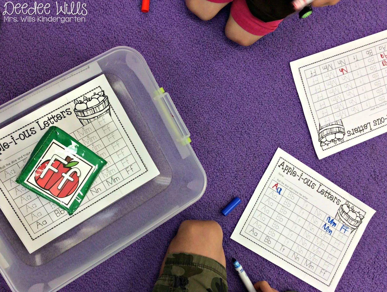 Starting Kindergarten Stations