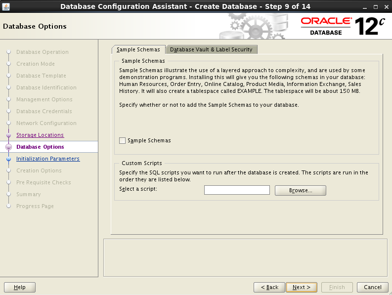 Creating Oracle Database Using Dbca For 12c R1 Oraclenext Solution To Your Oracle Problems